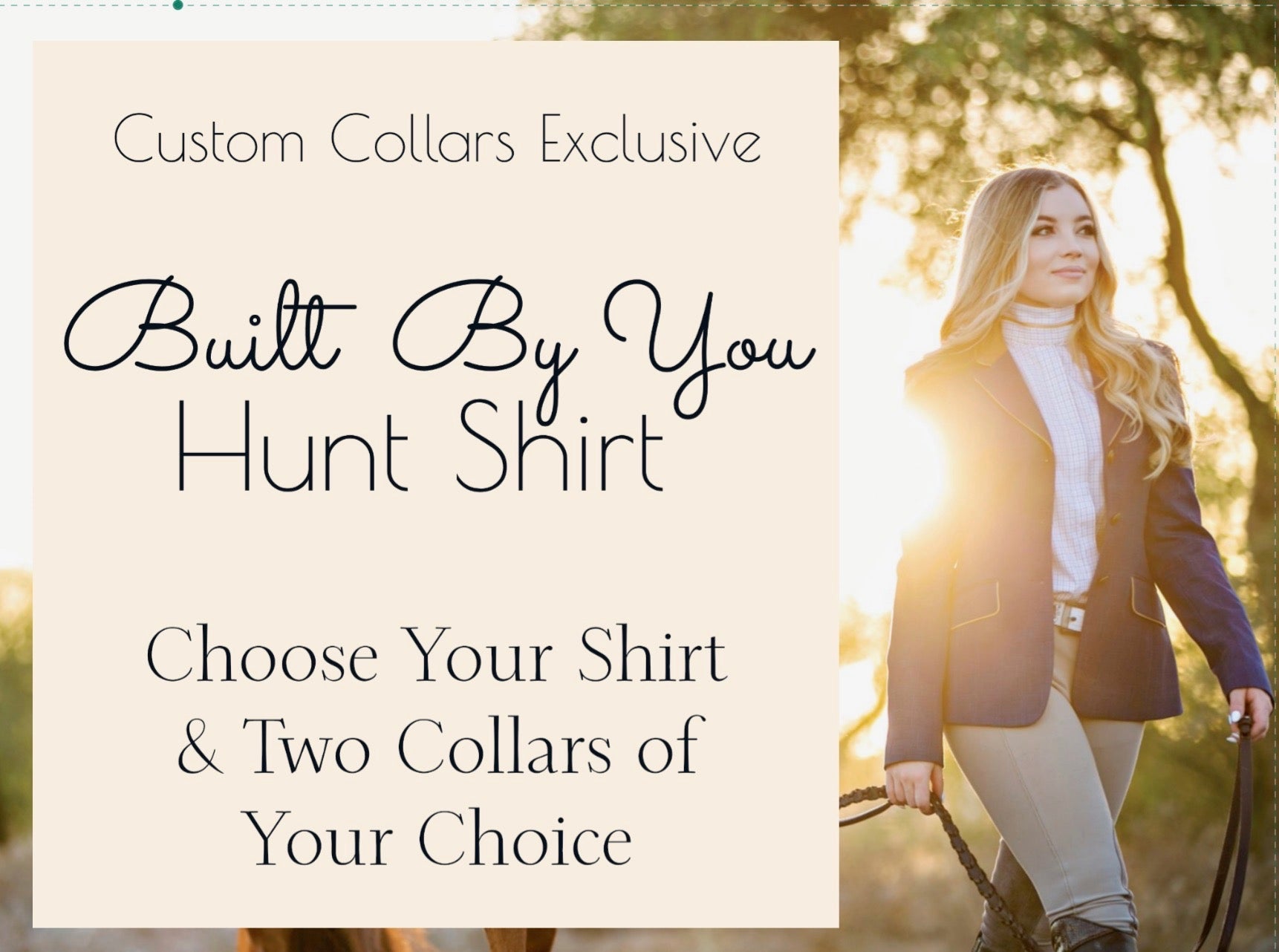 Built By You Hunt Shirt – Custom Collars Boutique