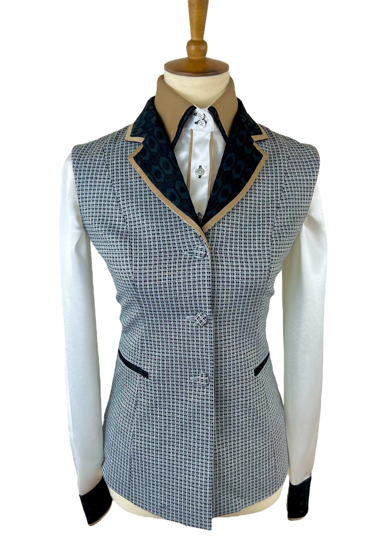 The Etta Halter Vest – Custom Collars Boutique