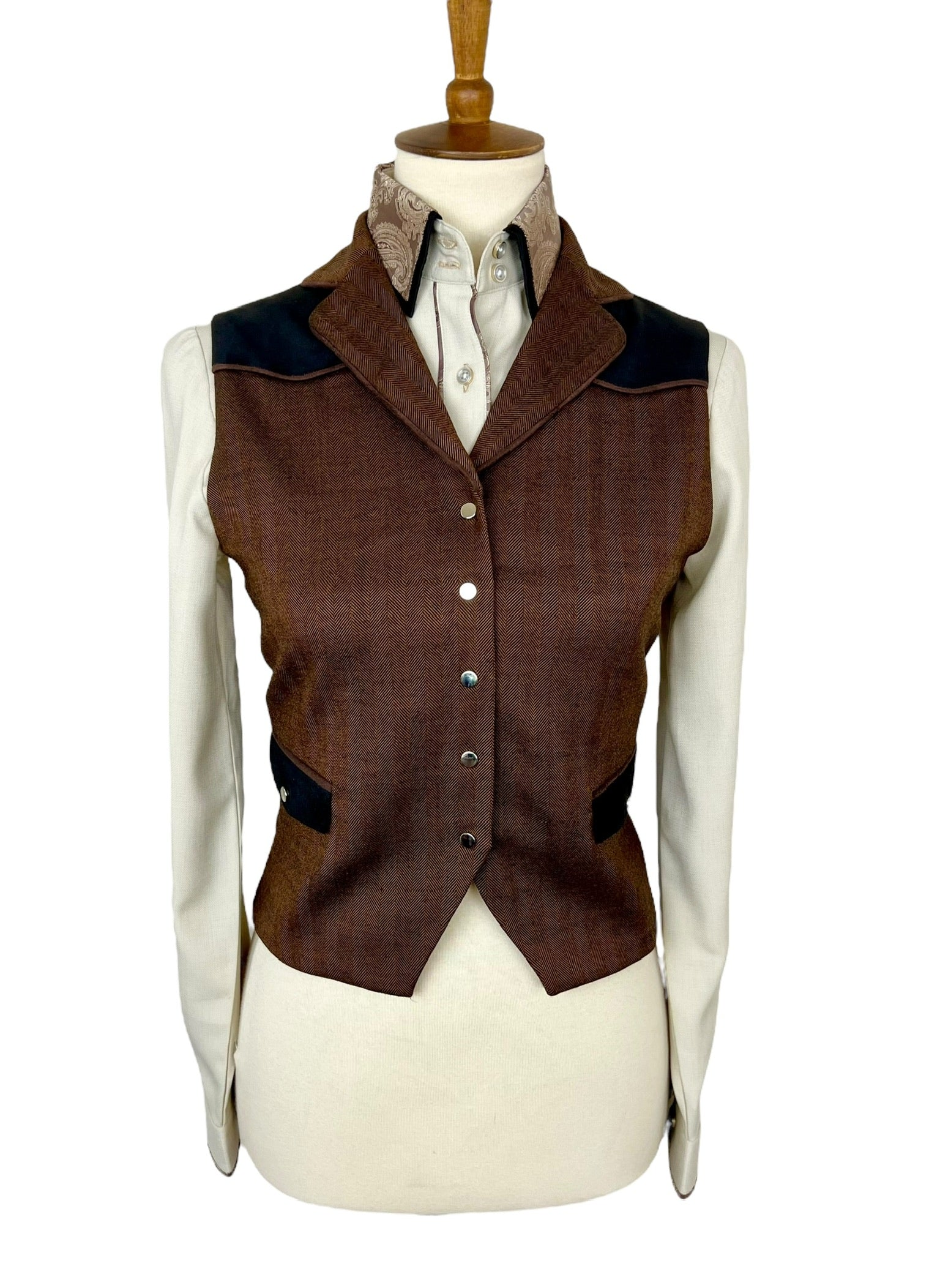The Bobbie Ranch Vest – Custom Collars Boutique